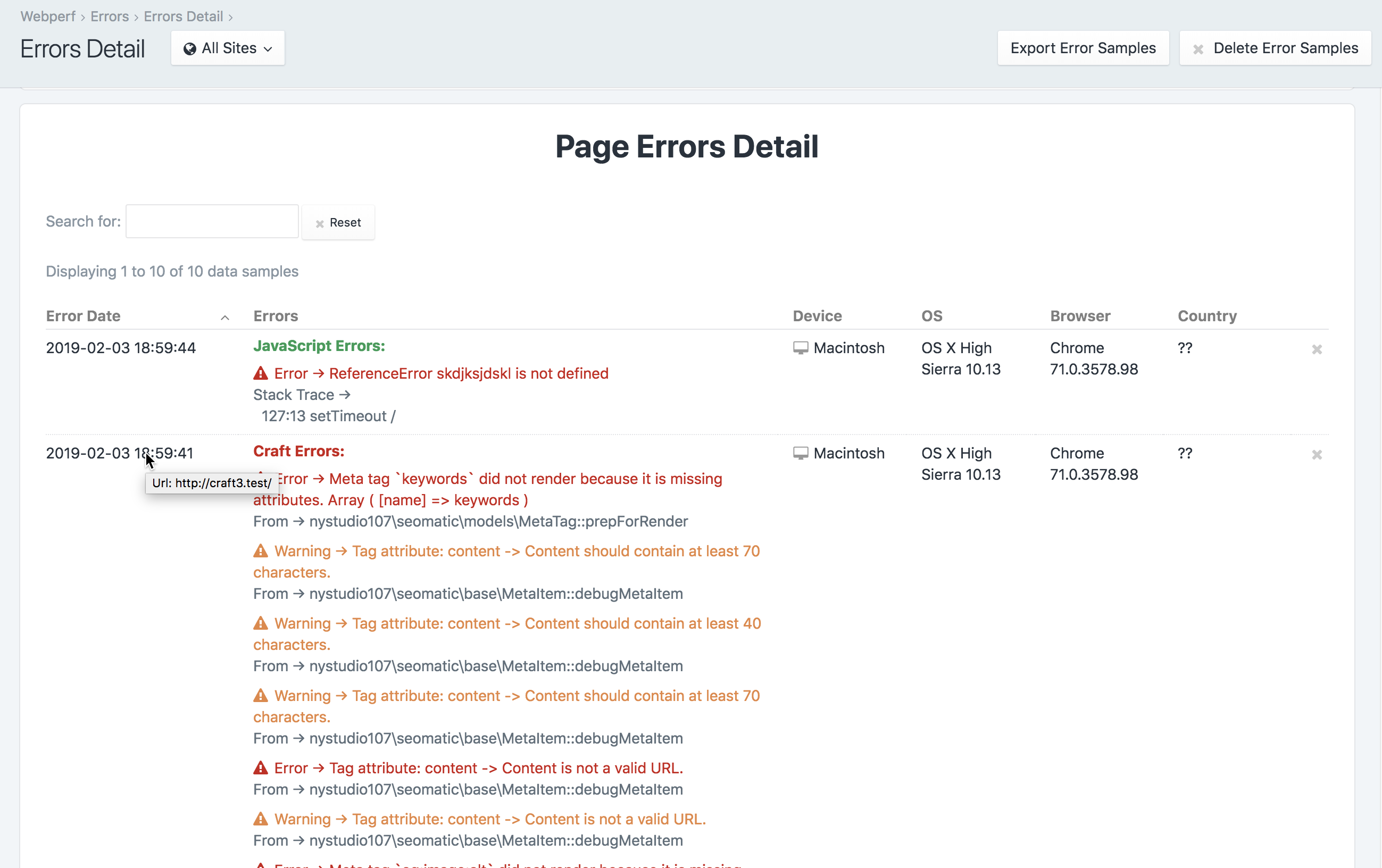 Using Webperf | Webperf Plugin