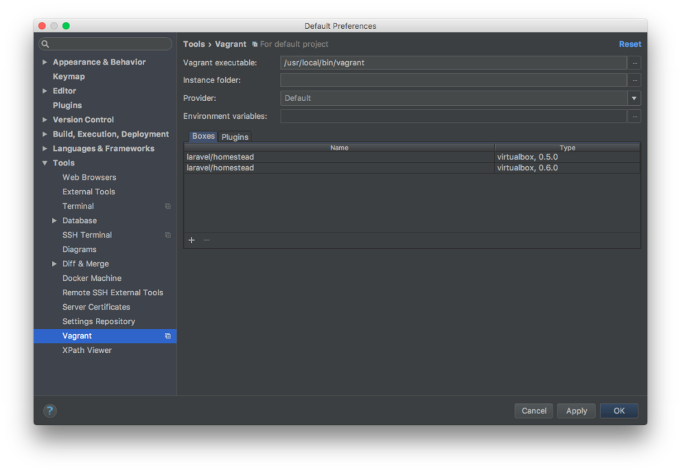 nystudio107 | Using PhpStorm with Vagrant / Homestead